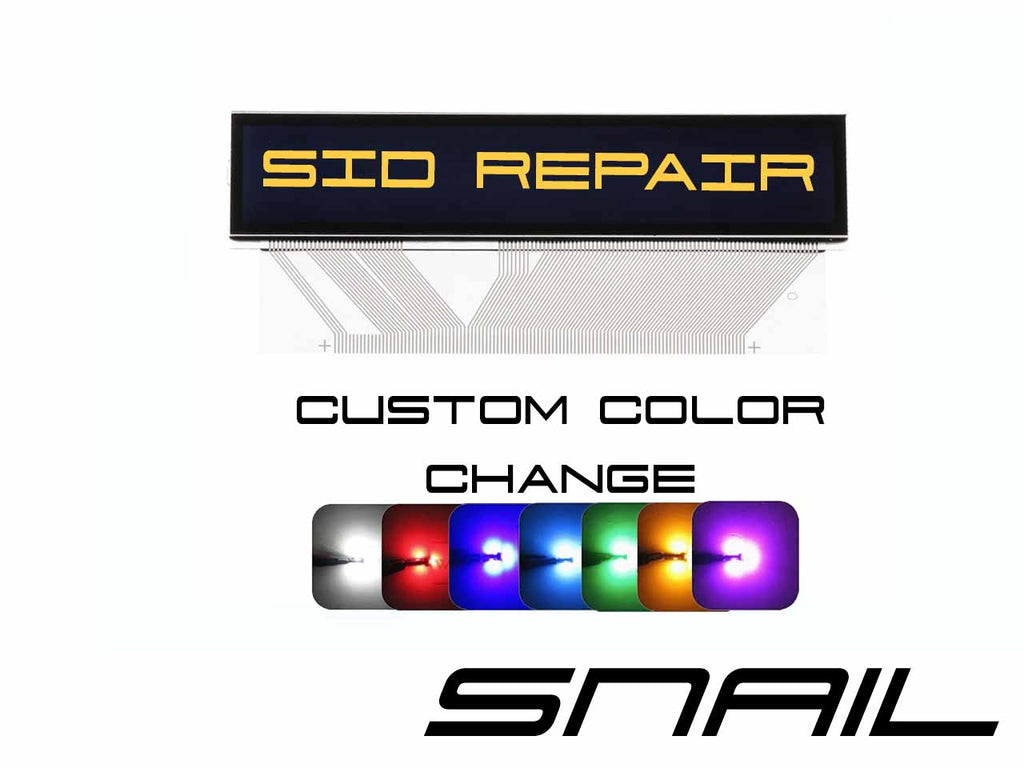 REPAIR SERVICE FOR SID1 SID2 INFORMATION DISPLAY PIXEL – Snail Werx